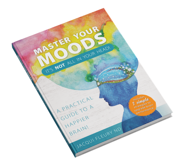 Master Your Moods a book by Doctor Jacqui Fleury ND